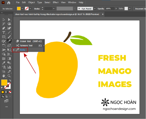 Chèn Text Chữ Vào Shape Bất Kỳ Trong Ai Illustrator Nhanh Chóng